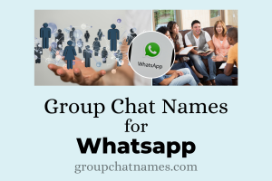205 Group Chat Names for Whatsapp As Unique As Your Squad