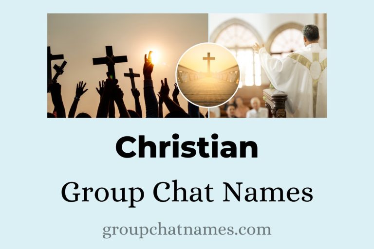 211 Christian Group Chat Names To Bless Your Fellowship