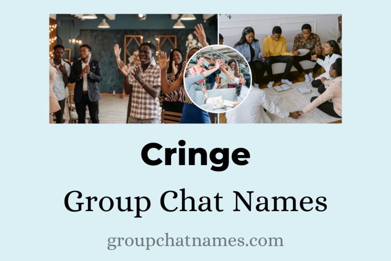 104 Cringe Group Chat Names To Ensure Your Group Stands Out