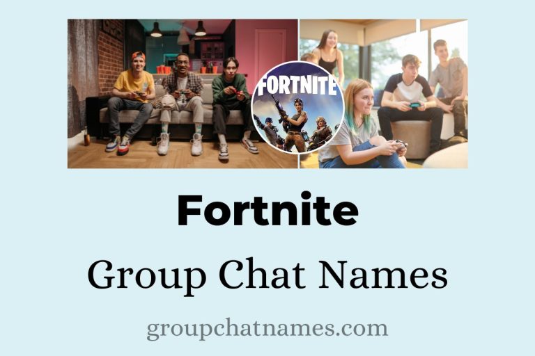 151 Fortnite Group Chat Names For Every Player