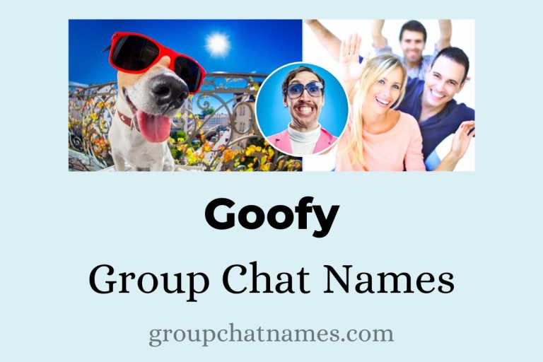 241 Goofy Group Chat Names To Spark Endless Fun