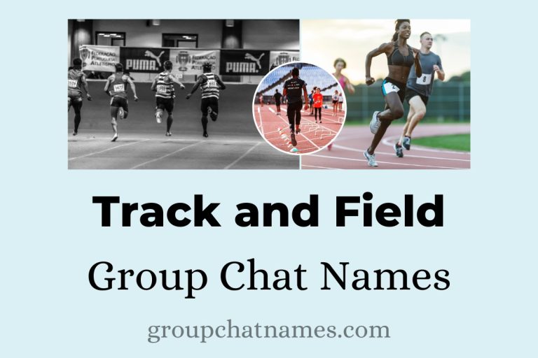 203 Track and Field Group Chat Names That Sprint Past Boring