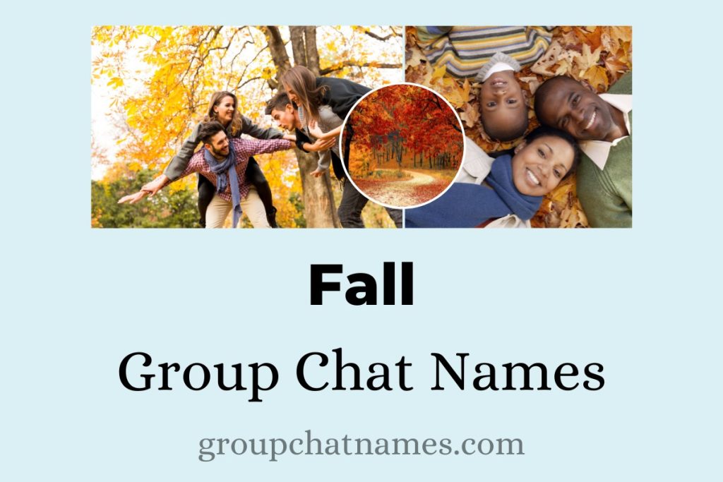 344 Fall Group Chat Names To Celebrate Pumpkin Season