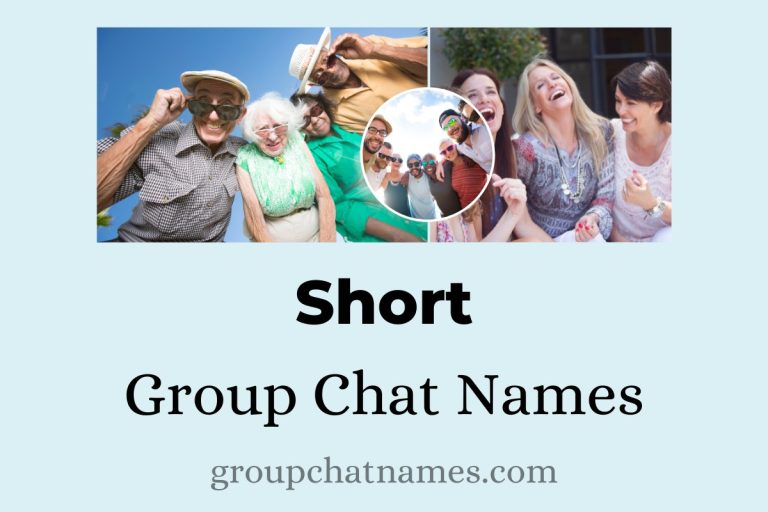 1097 Short Group Chat Names For Every Mood and Moment