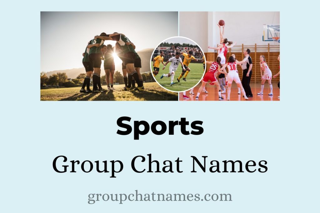 430 Sports Group Chat Names For Fantasy Leagues & Beyond