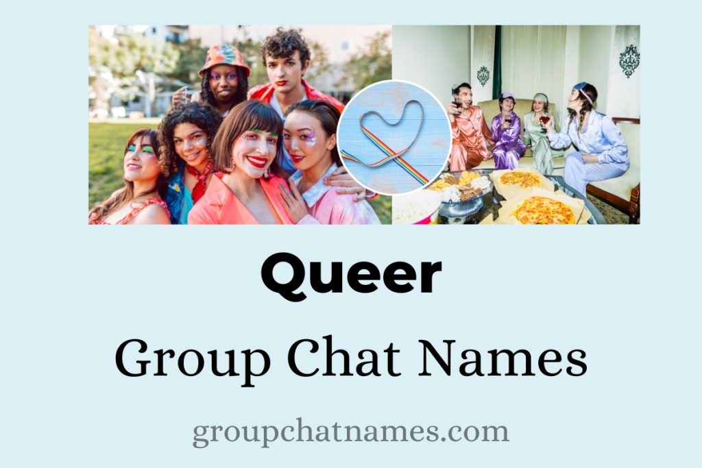 231 Queer Group Chat Names That Mix Wit, Humor, and Pride
